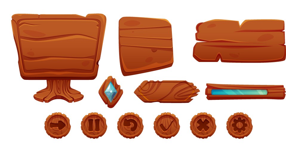 Wood Button Vector Images (over 48,000)