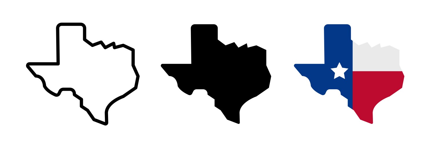 Texas Flag Black and White Vector Images (over 280)