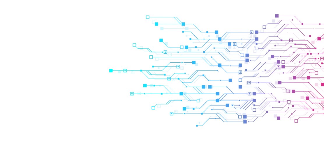 Quantum computer technologies concept futuristic Vector Image