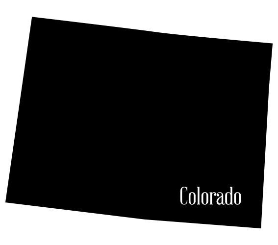 Colorado Map Vector Images (over 3,400)