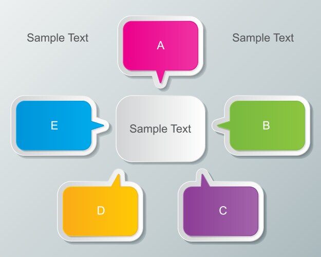 Infographic background Royalty Free Vector Image