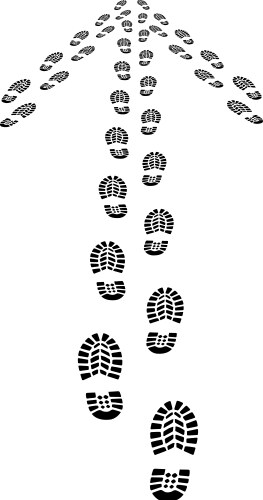 Footmarks Vector Images (over 1,500)