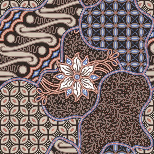 Batik Kawung Vector Images (over 1,000)
