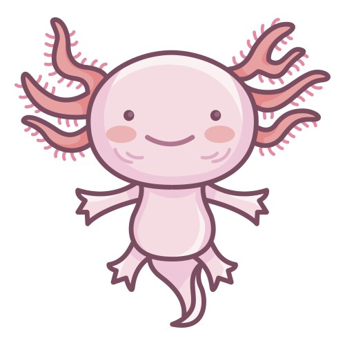 Axolotl Cartoon Vector Images (over 1,400)