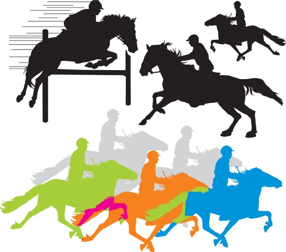 Horse Rider Vector Images (over 12,000)