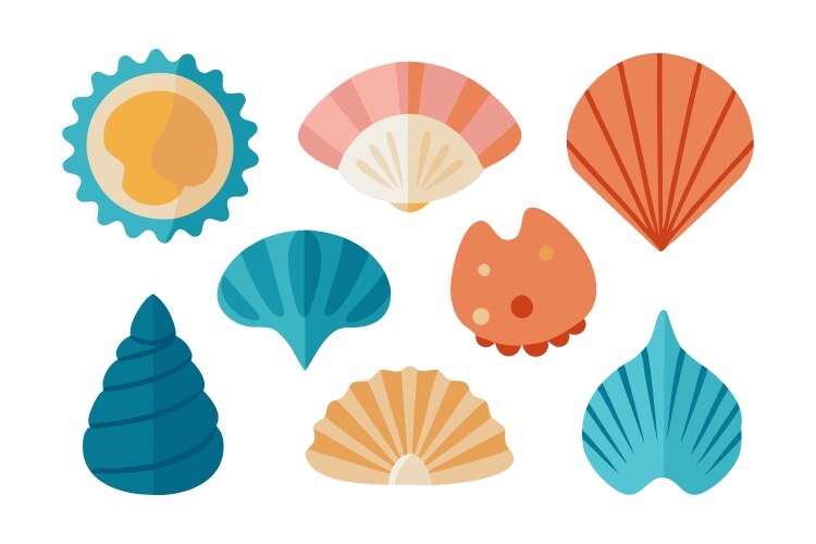 Seashell Cut Out Vector Images (over 340)