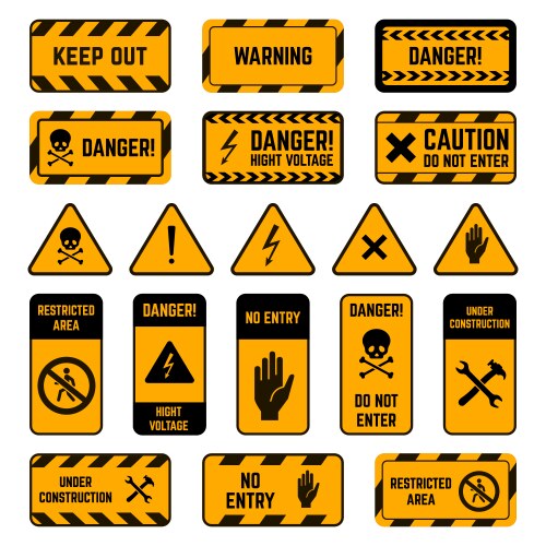 Caution Signs Vector Images (over 190,000)
