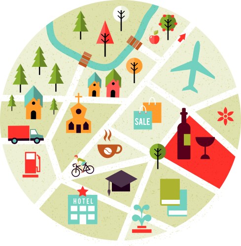 Places Map Vector Images (over 140,000)