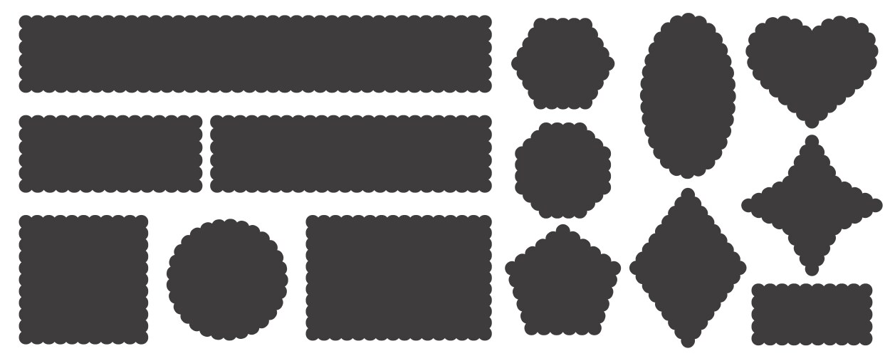 Scallop Shape Vector Images (over 5,500)