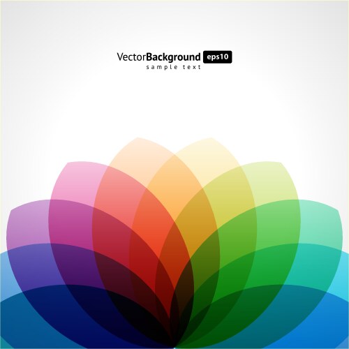 Radial gradient rainbow background Royalty Free Vector Image