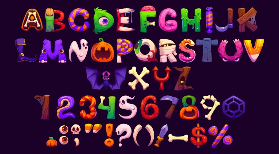 Alphabet Cartoon Letter Vector Images (over 80,000)