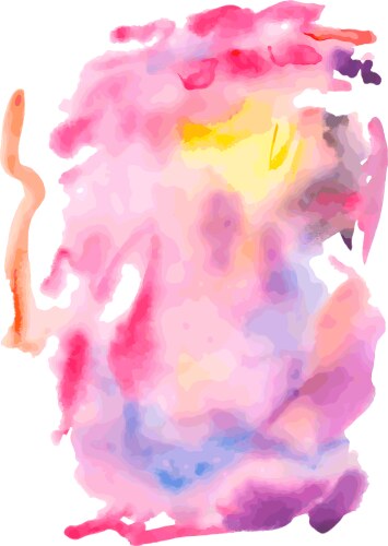 Abstract color ink background Royalty Free Vector Image