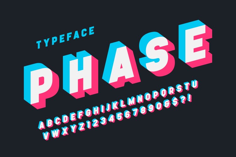 Shredded font Royalty Free Vector Image - VectorStock