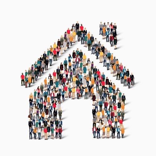 House People Vector Images (over 110,000)