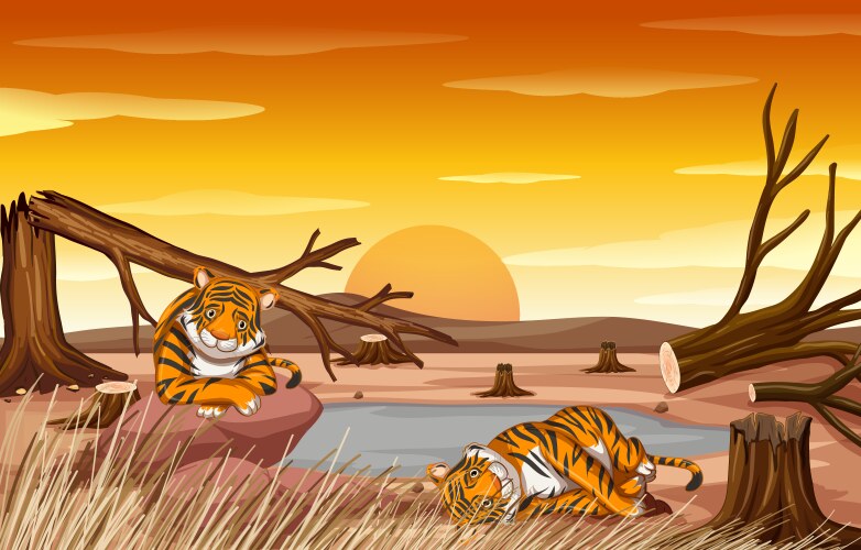 Animal Pollution Vector Images (over 7,400)