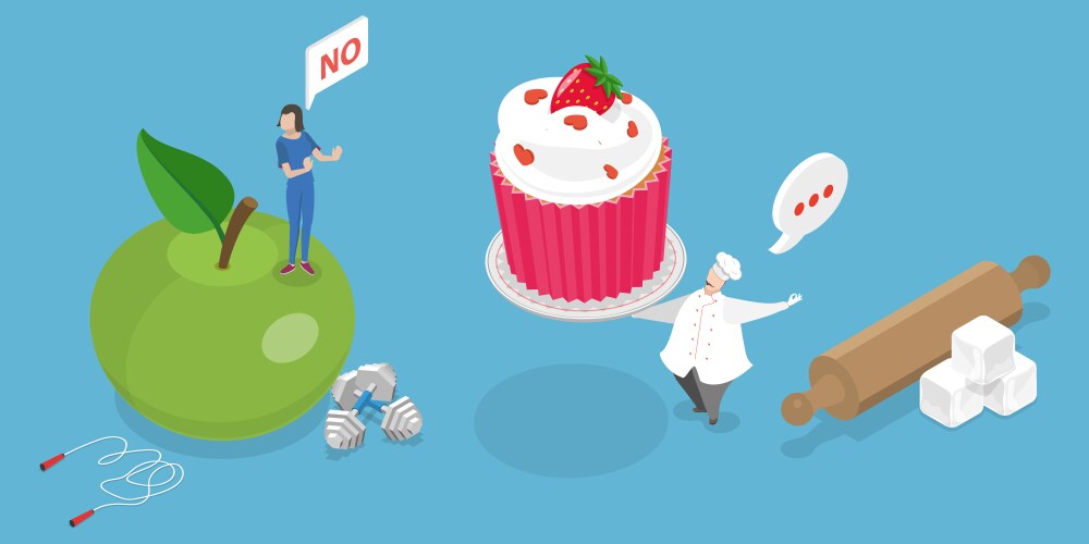 3d isometric flat Royalty Free Vector Image - VectorStock