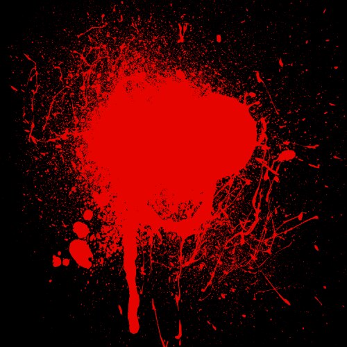 Blood Splatter Vector Images (over 6,000)