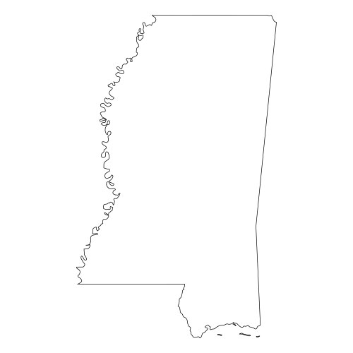 Mississippi State Outline Vector Images (over 740)