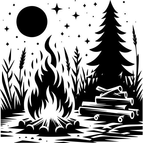 Campfire Vector Images (over 63,000)