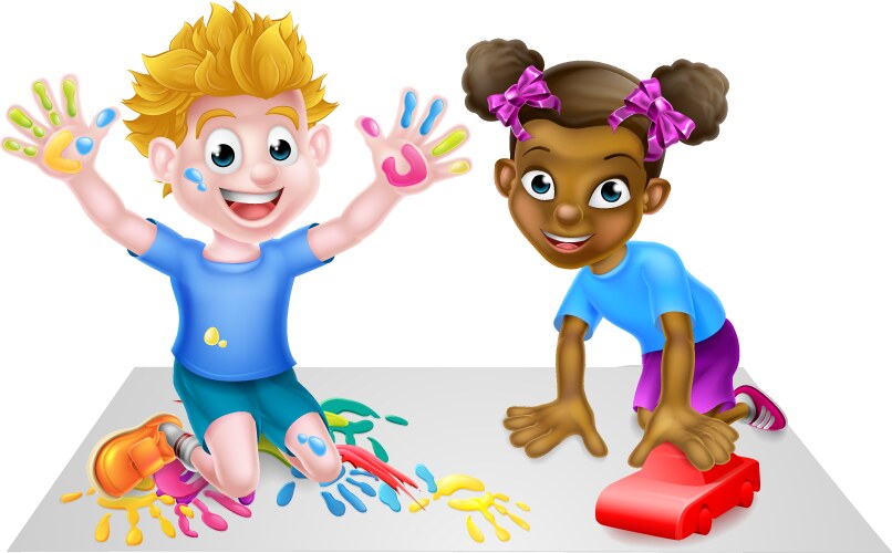 Children Playing Vector Images (over 160,000)