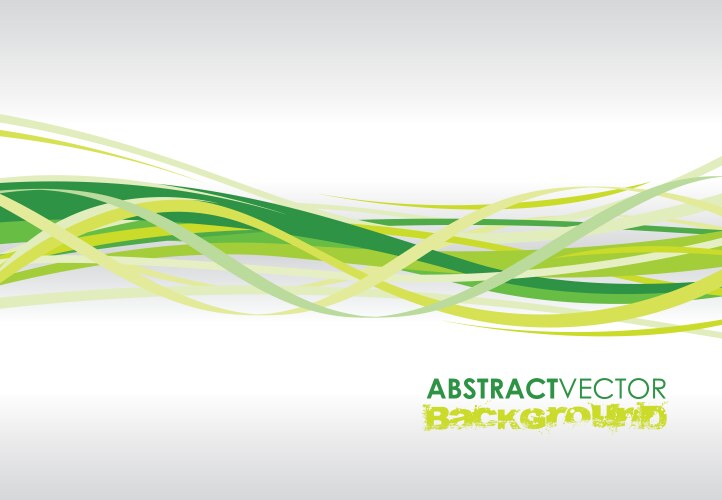 Colorful smooth light lines Royalty Free Vector Image