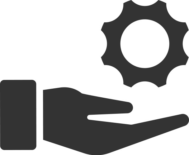 Technical support icon Royalty Free Vector Image