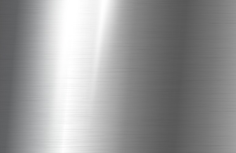 Silver Metallic Texture Background Royalty Free Vector Image