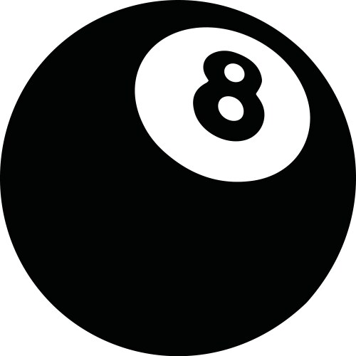 Magic 8 Ball Logo NTVS Patch Magic 8 Ball – 4KINSHIP