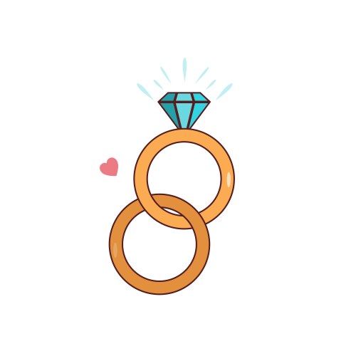 Wedding Ring Cartoon Vector Images (over 5,700)
