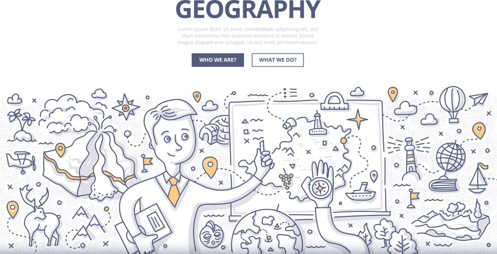 Learn english concept Royalty Free Vector Image