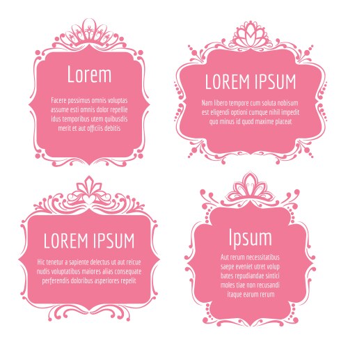 Princess Frame Border Vector Images (over 870)