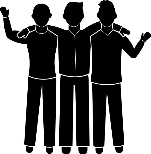 Three hands together Vector Images & Graphics for Commercial Use ...