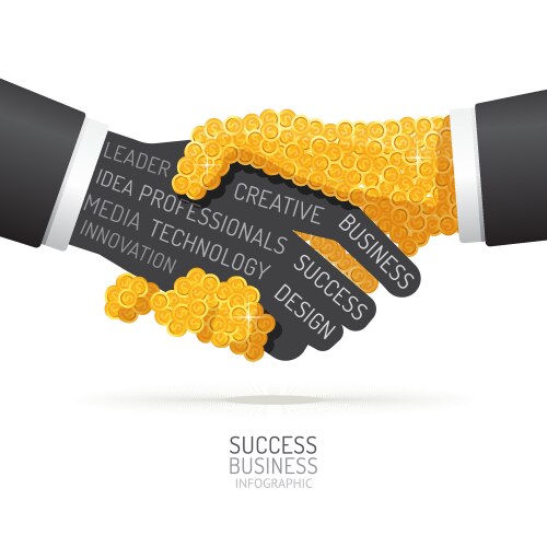 Handshake Infographic Vector Images (over 3,500)