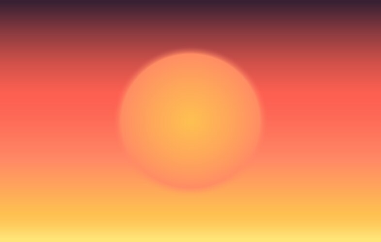 Sunset Gradient Vector Images (over 7,400)