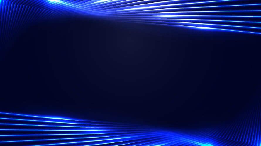 Abstract technology concept neon colors lines Vector Image