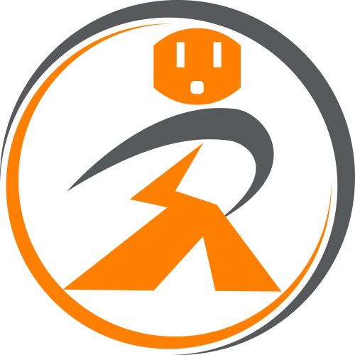 Flazz electric logo Royalty Free Vector Image - VectorStock