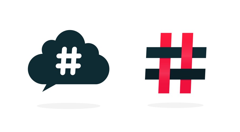 Black Hashtag Vector Images (over 4,800)