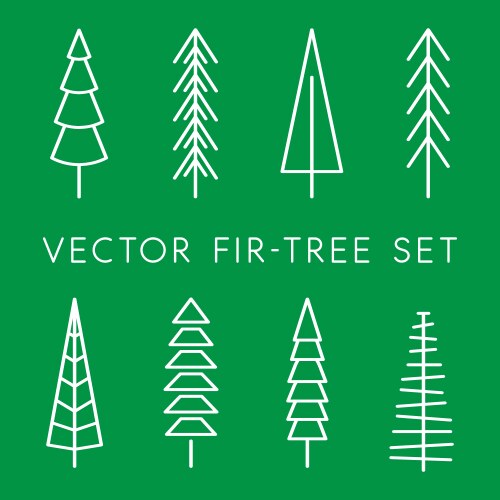 Pine Tree Outline Vector Images (over 16,000)