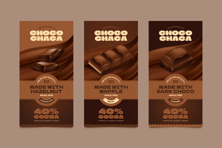 Chocolate Packaging Vector Images (over 17,000)