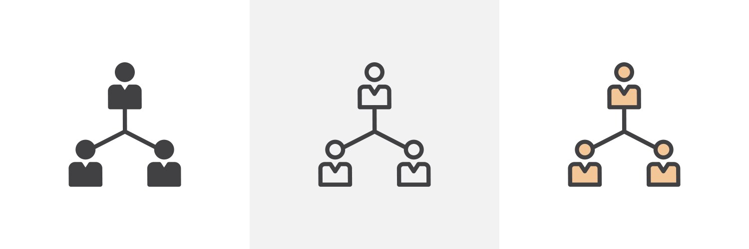 Coordinate icon set on white background Royalty Free Vector