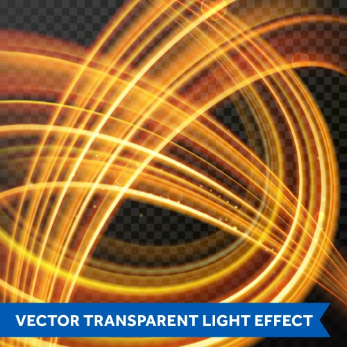 Light multi line tracing effect fire flare Vector Image