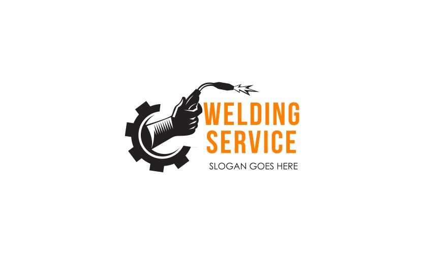 Gas torch for welding Royalty Free Vector Image