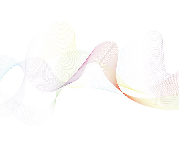 Colourful lines Royalty Free Vector Image - VectorStock