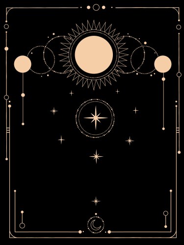 Sun moon earth solar eclipse infographic Vector Image