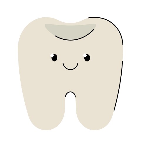 Tooth with phone Royalty Free Vector Image - VectorStock