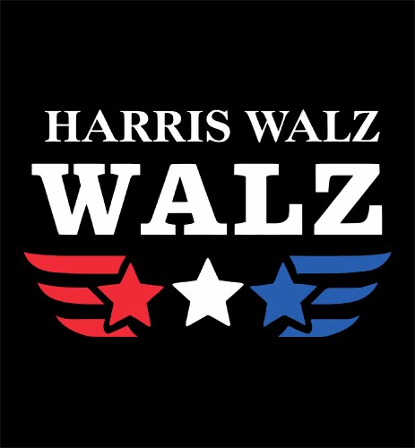 Harris walz 2024 Royalty Free Vector Image - VectorStock