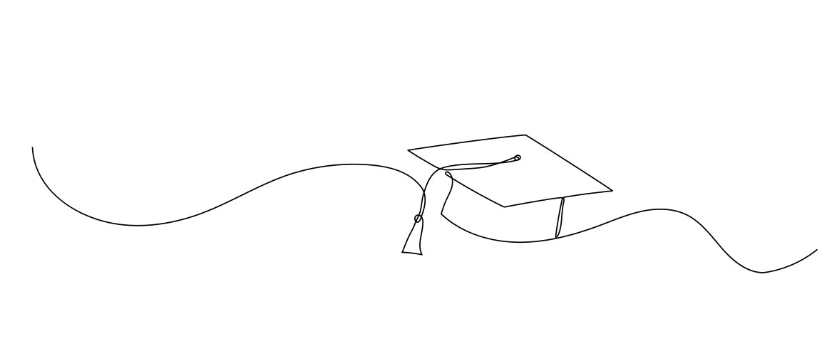 Graduation Cap Line Icon Vector Images (over 11,000)