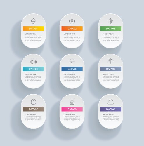 9 Step Infographic Vector Images (over 5,400)