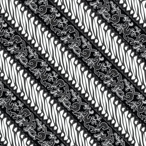 Batik parang Royalty Free Vector Image - VectorStock