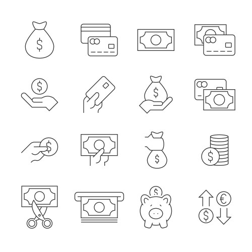 Money Outline Vector Images (over 300,000)